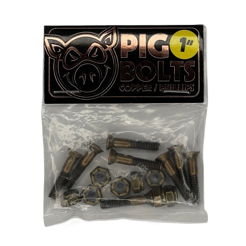 Pig Copper Hardware 1" | Central Boardshop